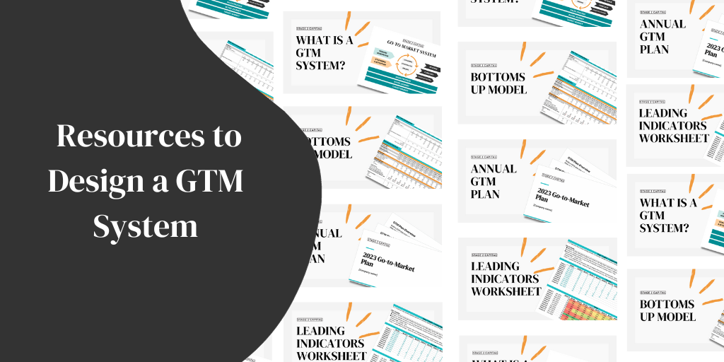 Design a GTM System | Stage 2 Capital Resources Center